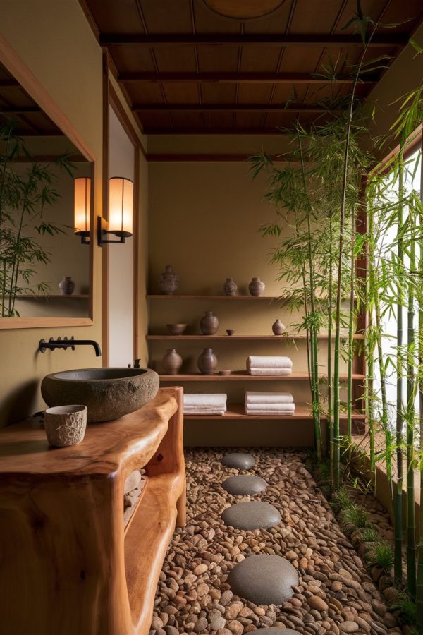 Zen Bathroom Decor Ideas for Creating a Tranquil Space - HomeAddons
