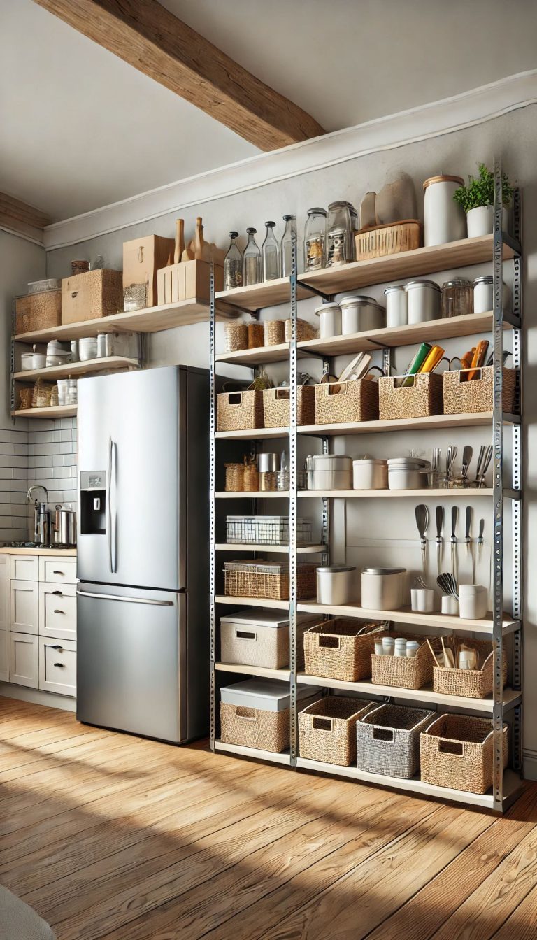 Amazing Designs for Kitchen Pantry Next to Fridge - HomeAddons