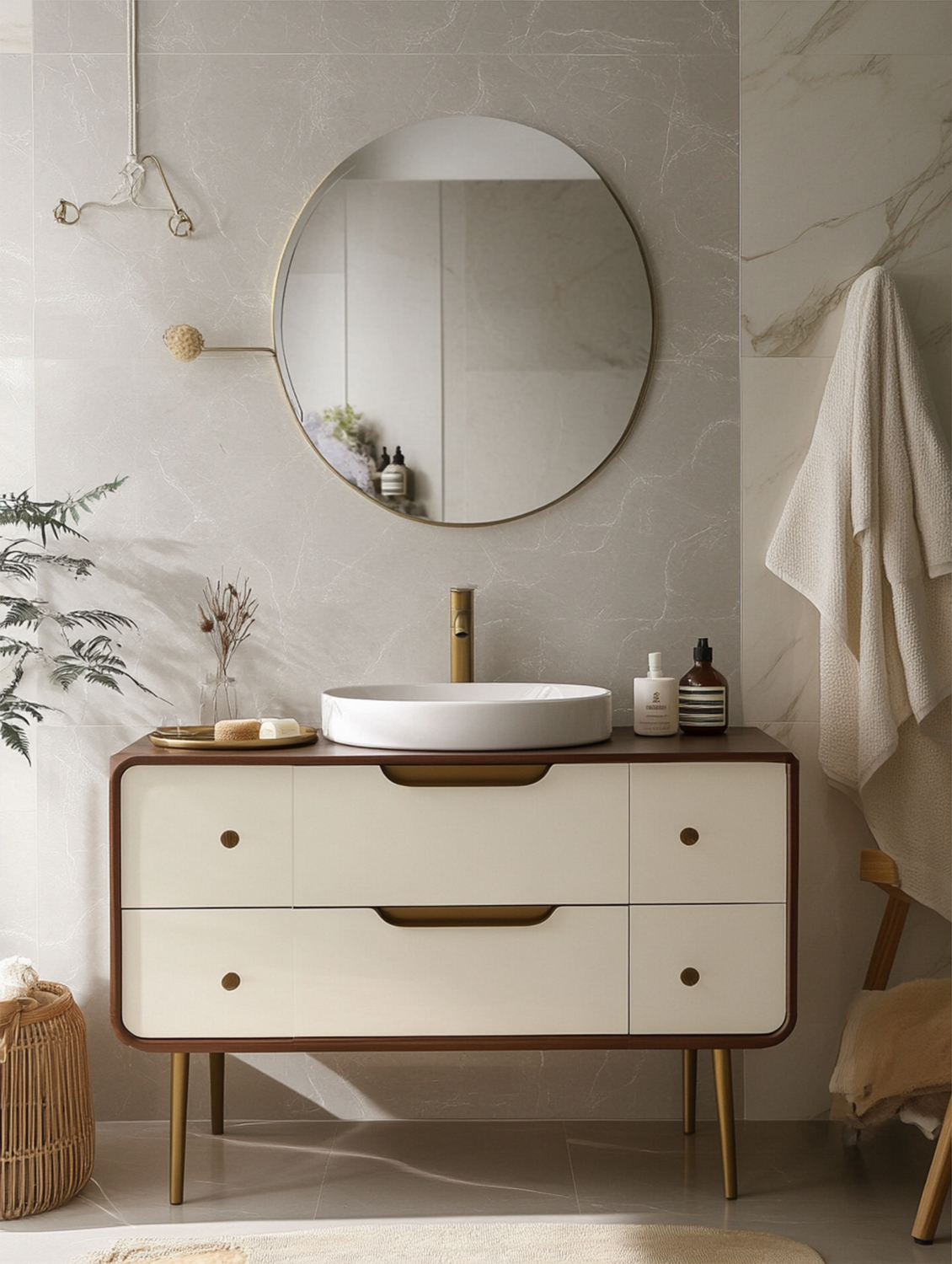 Bathroom Vanity Designs and Styles to Transform Your Bathroom - HomeAddons