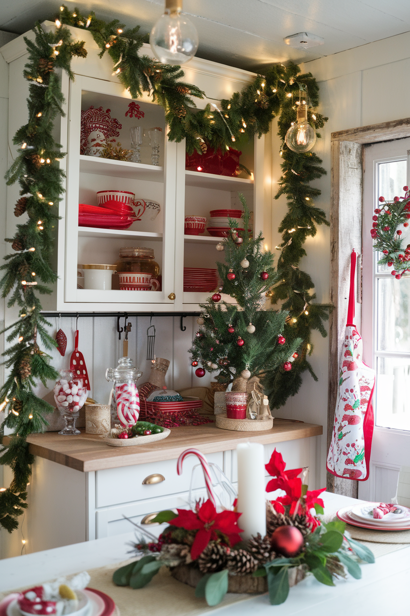 Christmas Kitchen Decor Ideas - HomeAddons