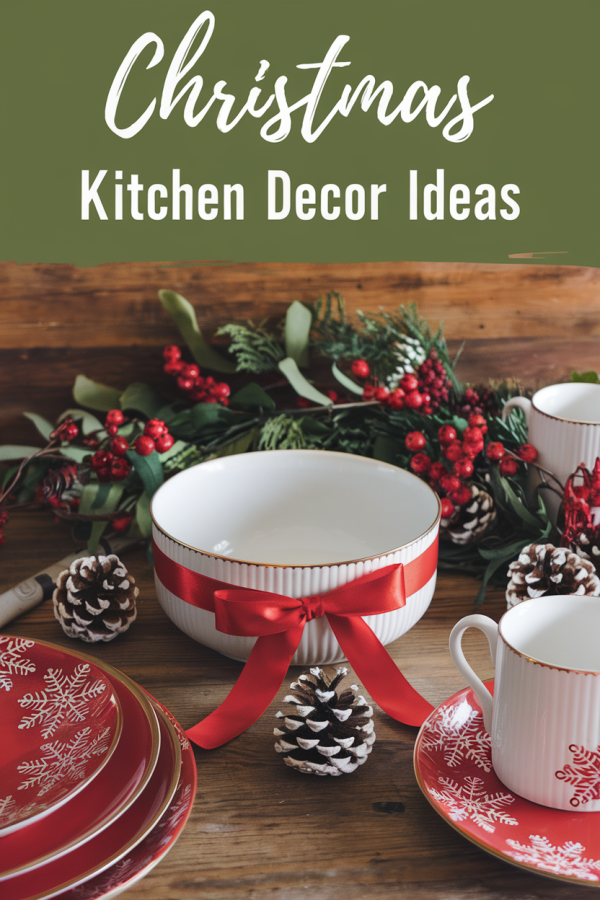 Christmas Kitchen Decor Ideas - HomeAddons