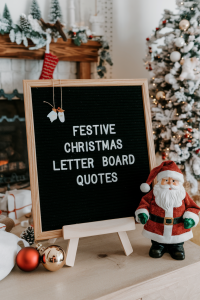 Christmas Letter Board Quotes - HomeAddons